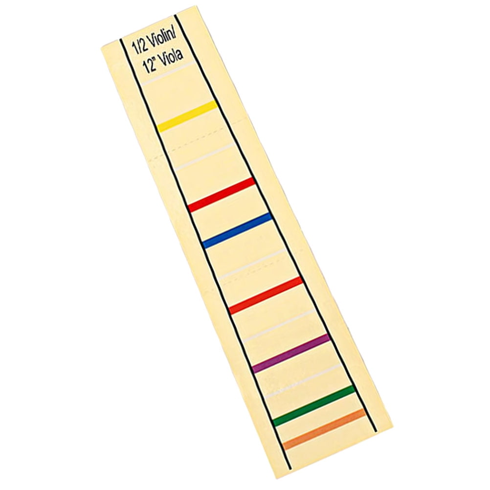 MLINS 12 Inch Position Marker Violin Tape Beginner Viola Fret Yellow ...