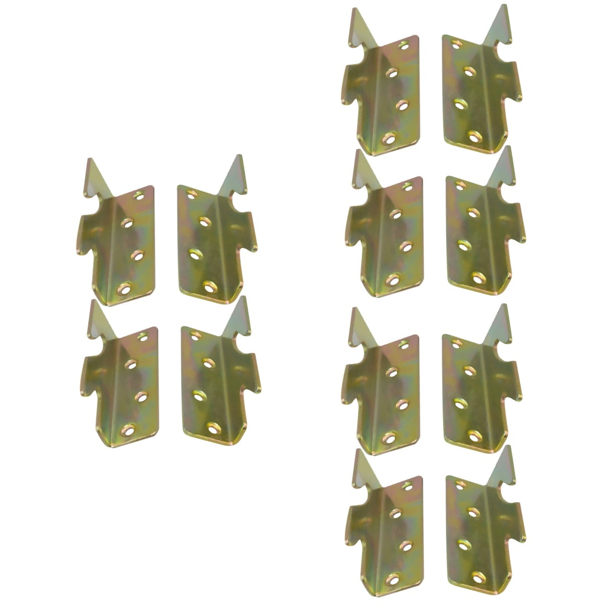 MLINS 12 PCS Thickened Bed Hinge Bed Connecting Bolt Widened Bed Gemel ...