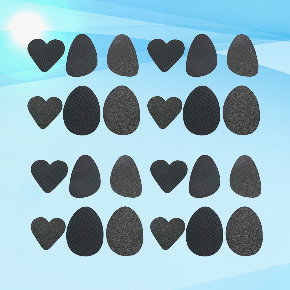 MLINS 12 Pairs Shoe Sole Padding Heel Protector Shoe Grip Stickers 9x6 ...