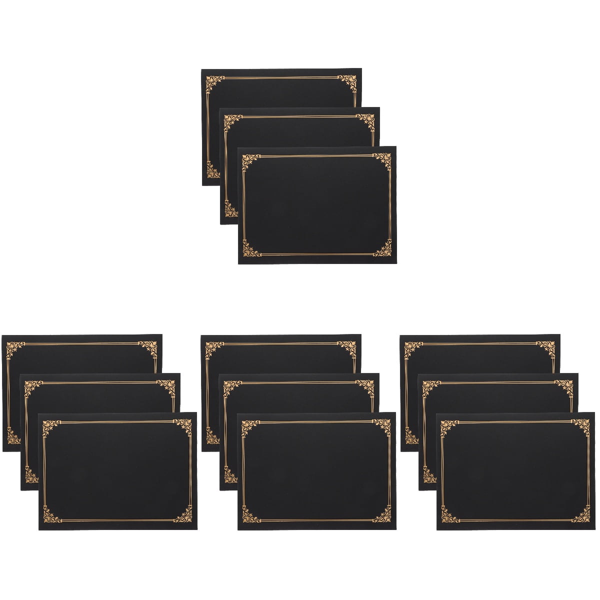 MLINS 12 Pcs Certificate Cover Document Cover Certificate Protector ...