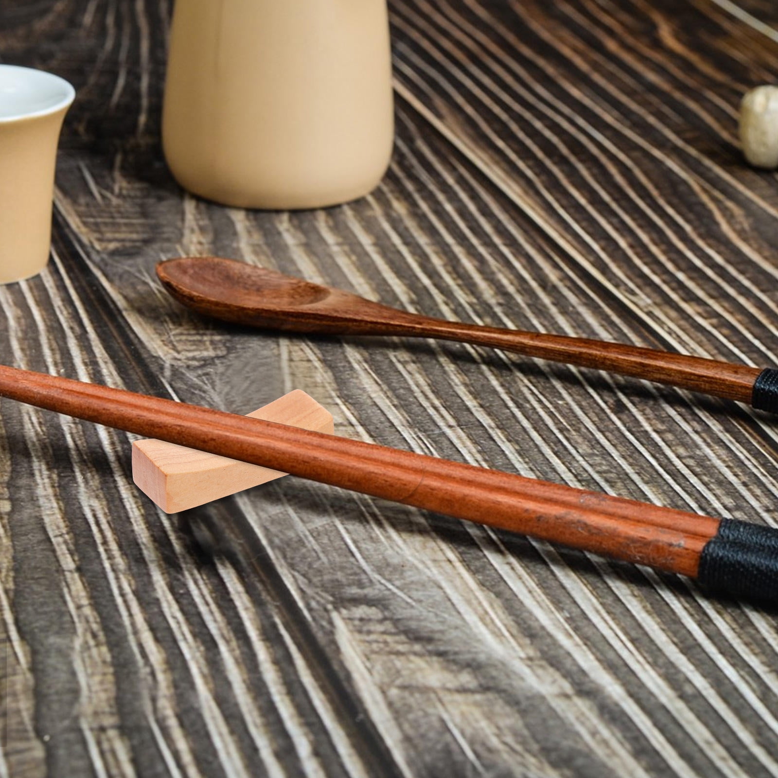 OHOIOLLA Minimalist Design Chopstick Rest Synthetic Material 12Pcs 1 ...