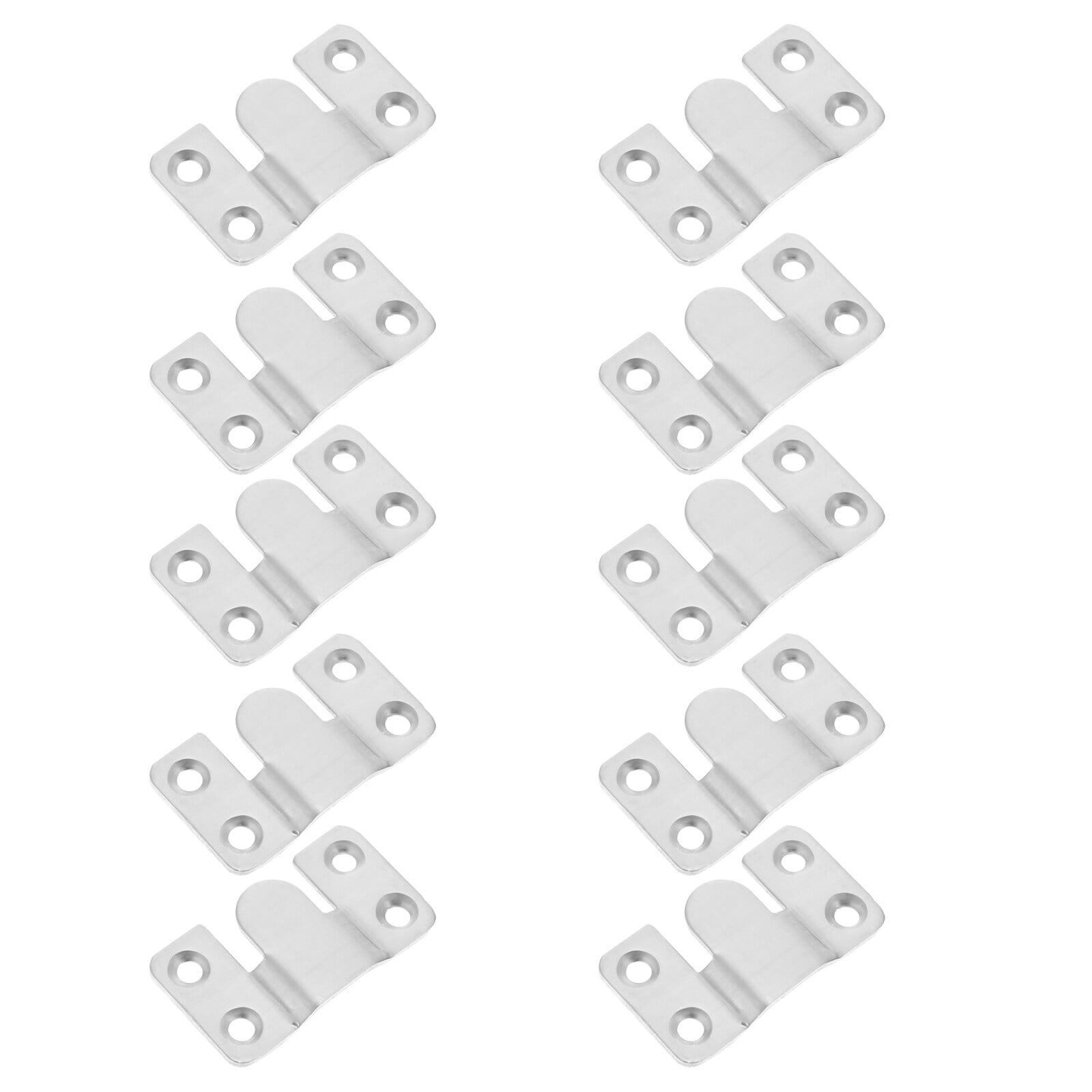 MLINS 12 Pcs Circle Hooks U Brackets Buckle Repeated Installation Flush ...