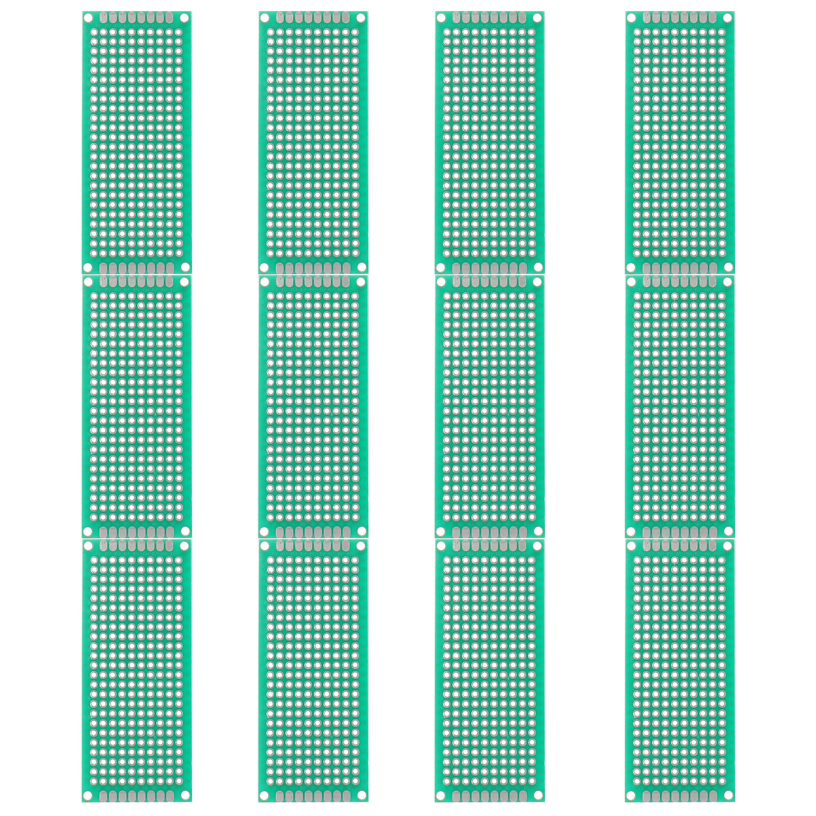 MLINS 12 Pcs Circuit Plate Universal Breadboard Connectors Line Flux ...