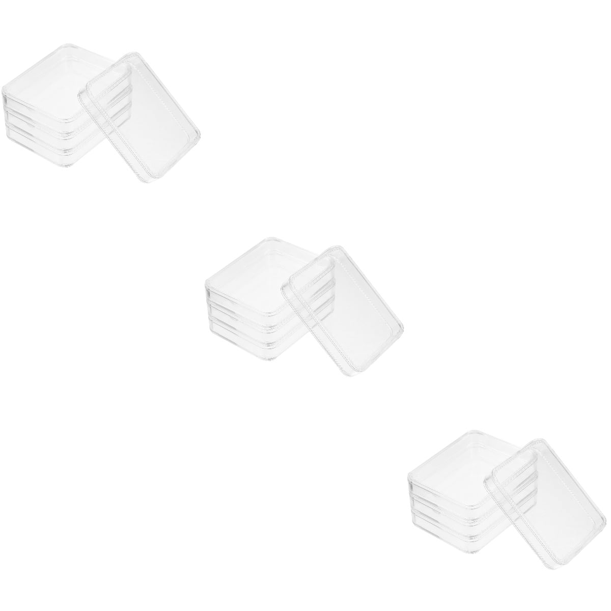 MLINS 12 Pcs Coin Storage Containers Coin Protection Boxes Coin Storage ...