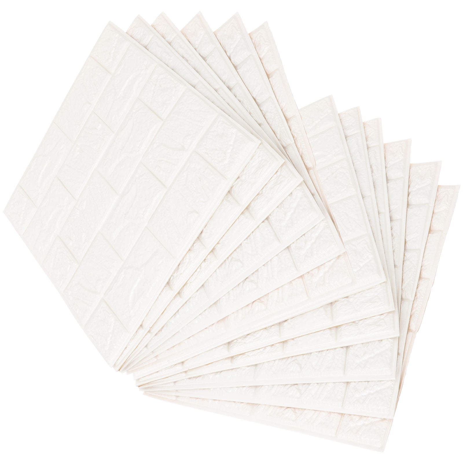 MLINS 12 Pcs Cubicle 3d Wall Stickers Easy to Clean Smooth Surface ...