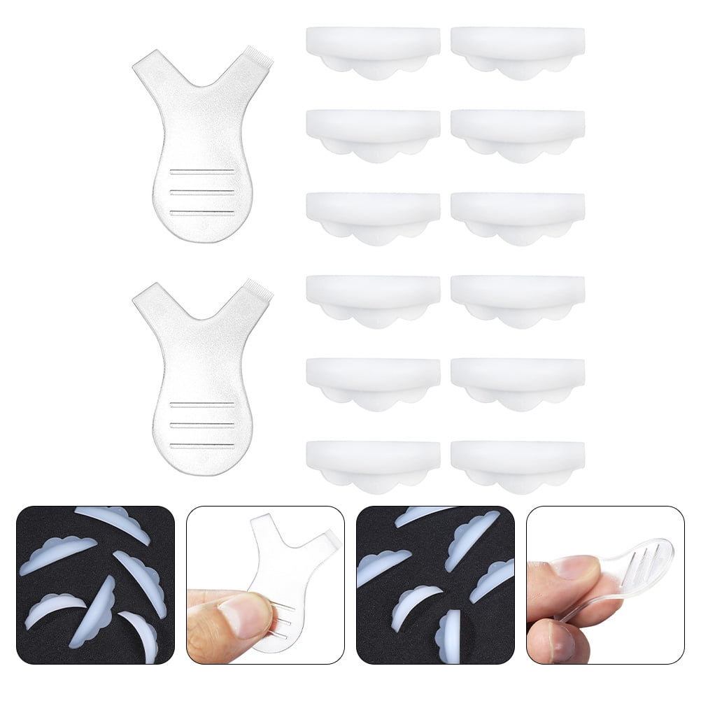 MLINS 12 Pcs Eyelash Perming Curler Permanent 𝐄𝐲𝐞𝐥𝐚𝐬𝐡 White - Walmart.com