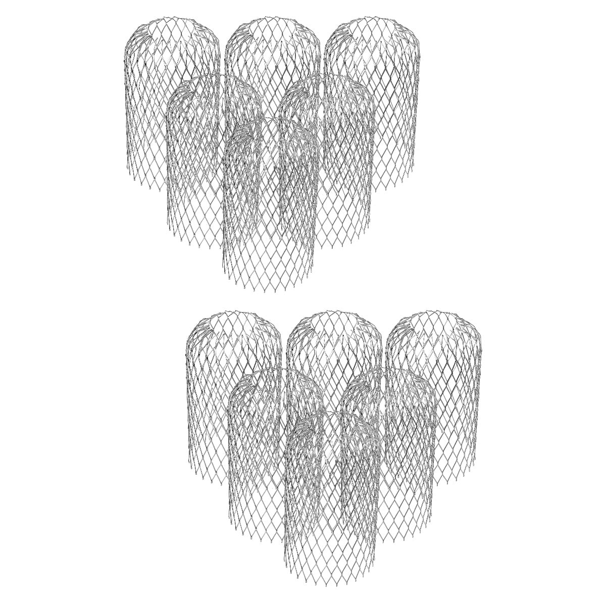 MLINS 12 Pcs Gutter Guard Strainer 3 Inch Mesh Leaf Guards Expandable ...