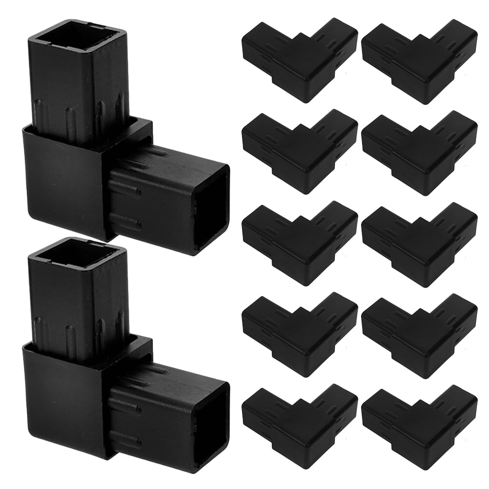 MLINS 12pcs Tube Fitting for Air Conditioner Square Connector Plastic L ...