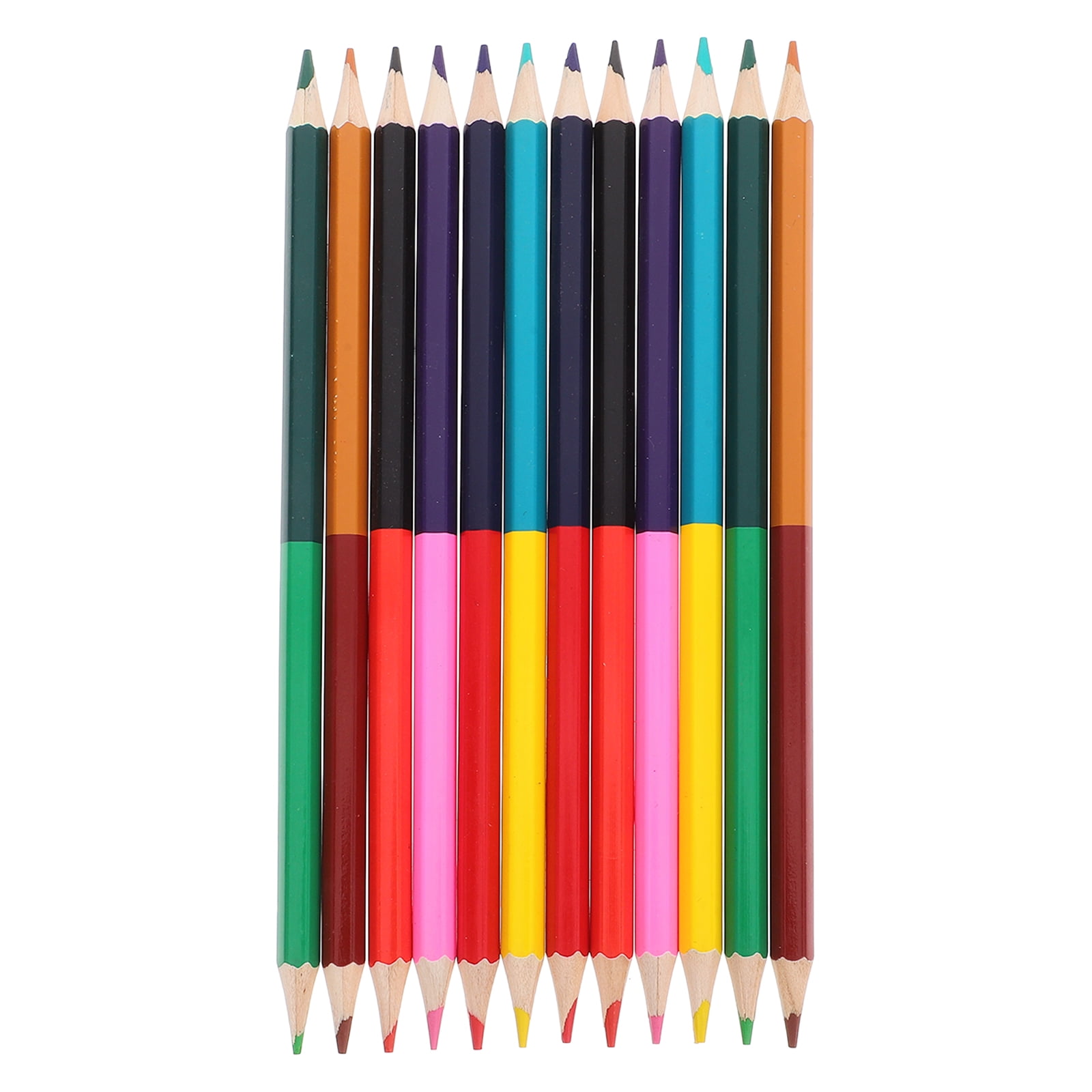 MLINS 12 Pcs Jumbo Crayons Color Pencils Colored Office - Walmart.com