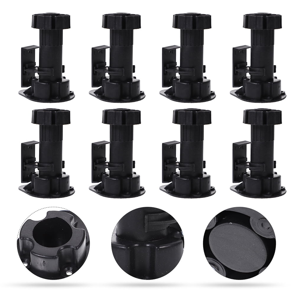 MLINS 12 Pcs Legs Furniture Load Foot Levelers Kitchen Cabinets ...
