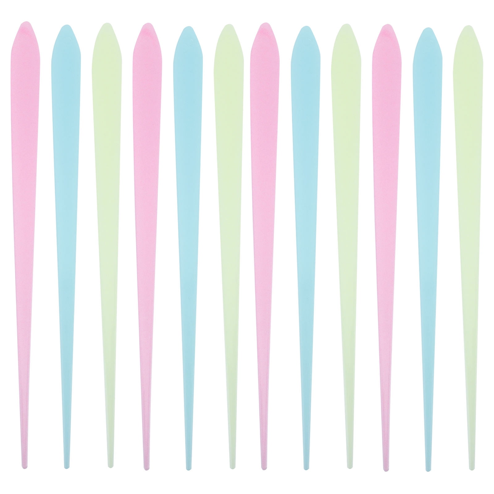 MLINS 12 Pcs Luminous Star Sticker Decorative Wall Stickers Glowing ...