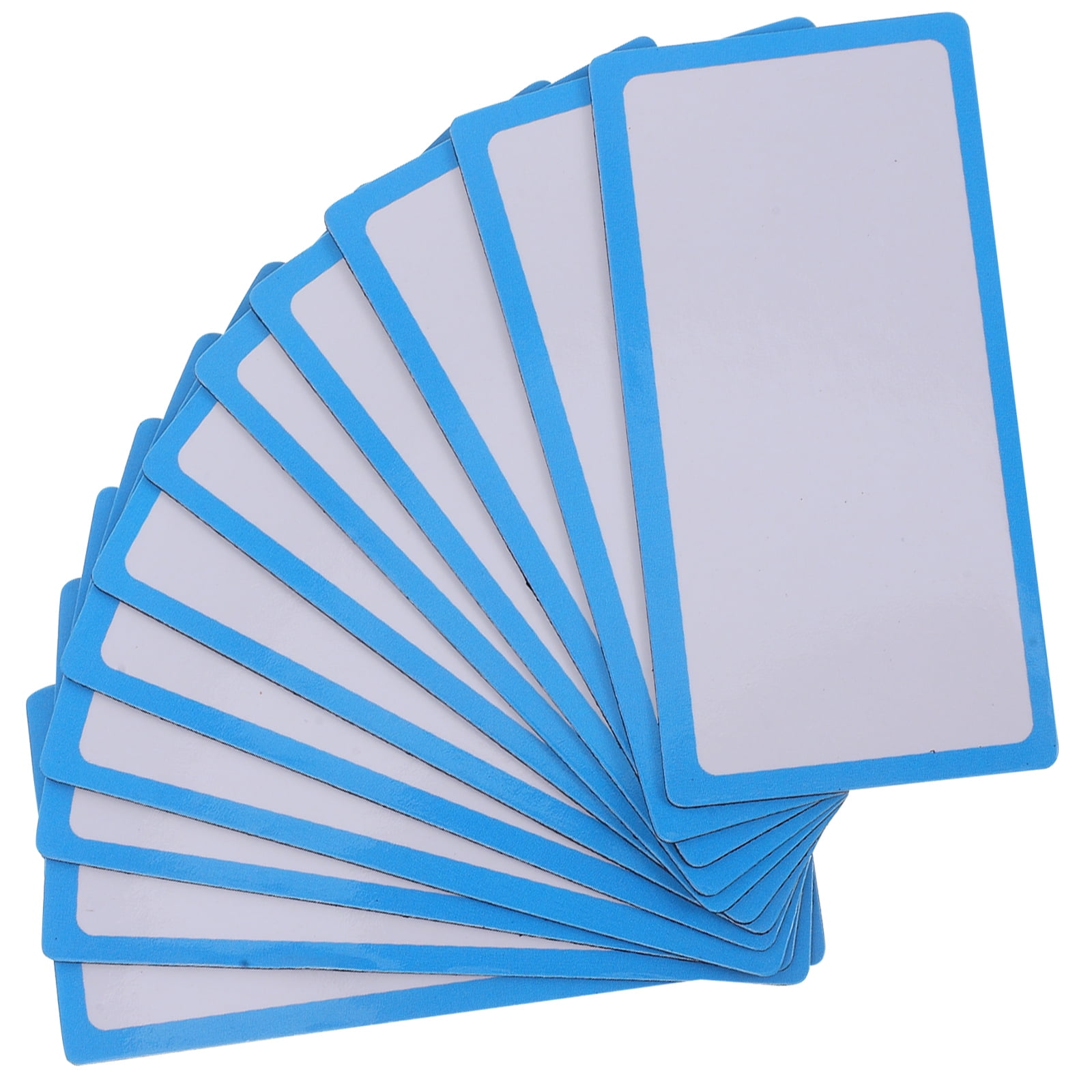 MLINS 12 Pcs Name Tags for Clothes Magnetic Stickers Blue Label ...