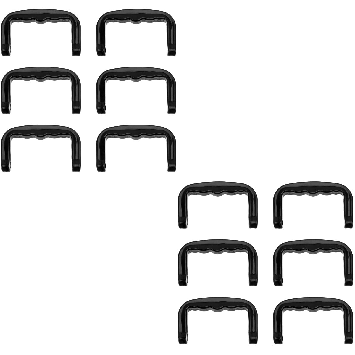 MLINS 12 Pcs Portable Handle Set Detachable Pet Cage Handles Bird Cage ...