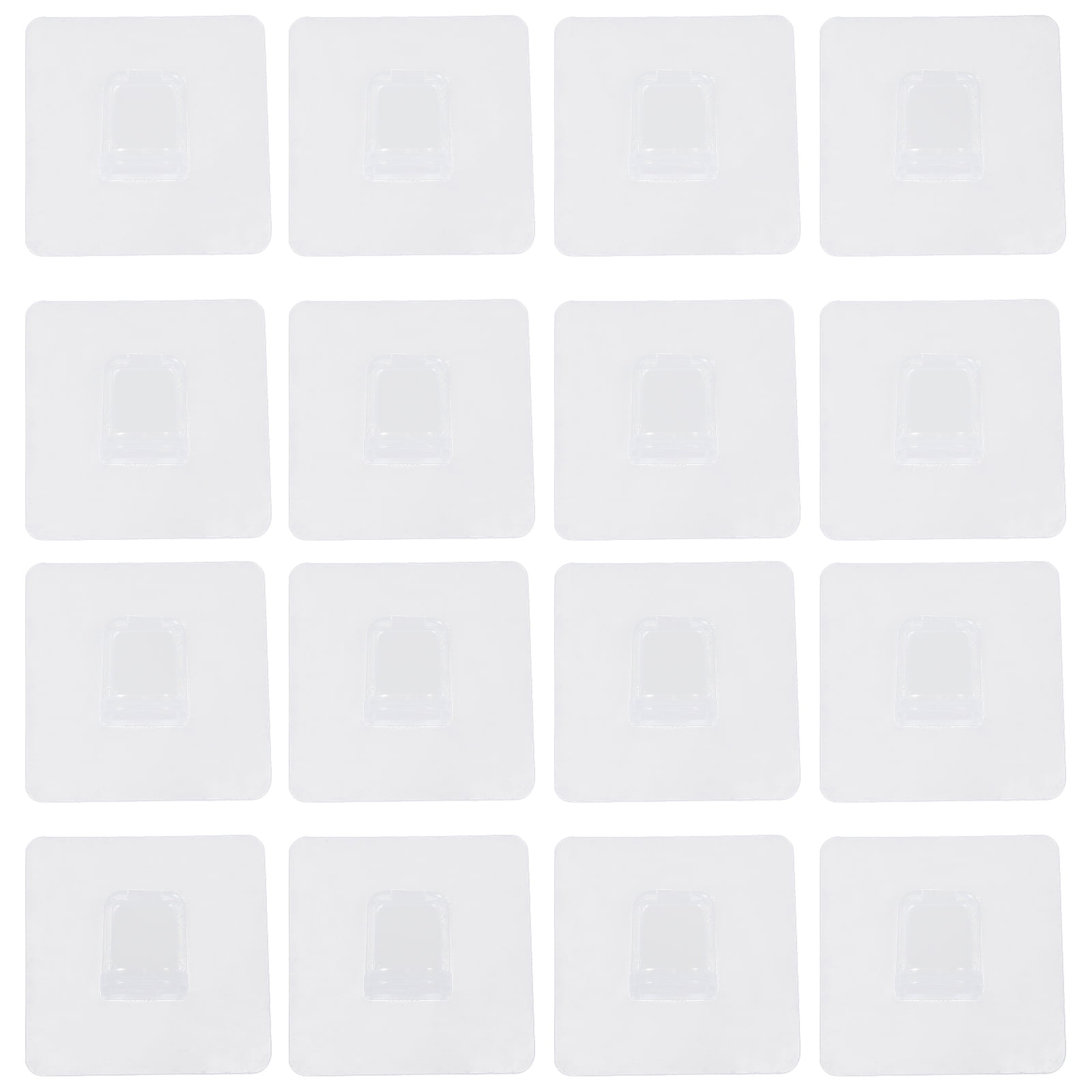 MLINS 12 Pcs Removable Wall Hooks Mounting Tape Cabinet Shelf Holder ...