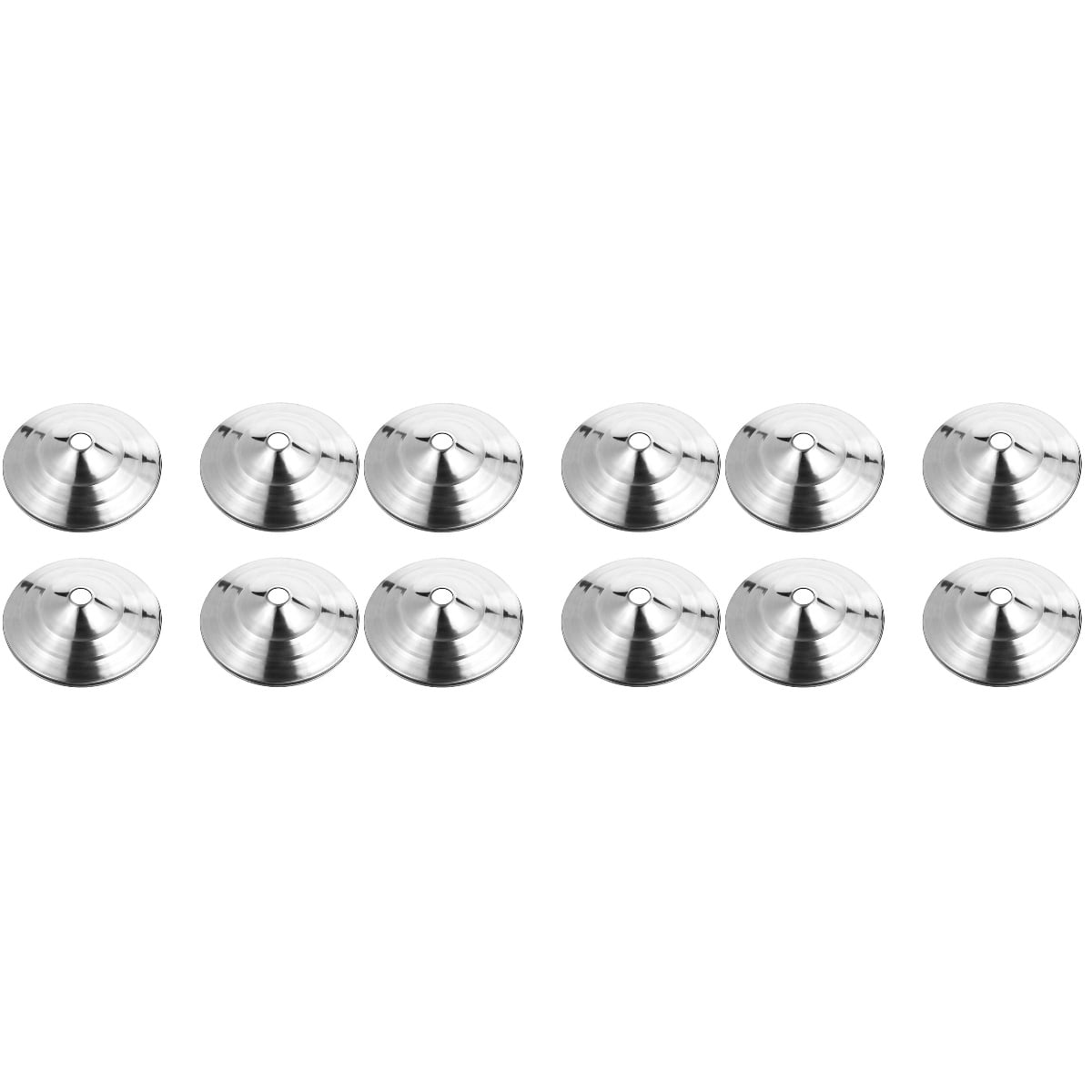 MLINS 12 Pcs Round Flagpole Bases Outdoor Flagpole Floor Stands ...