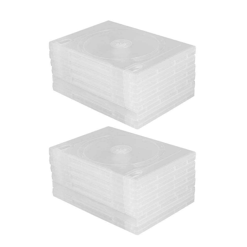 MLINS 12 Pcs Screen Stackable CD Case Professional DVD Assembled ...