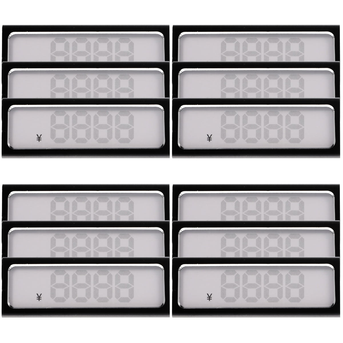 MLINS 12 Pcs Sign Display Holder Label Tag Stand Price Stand Pricing ...