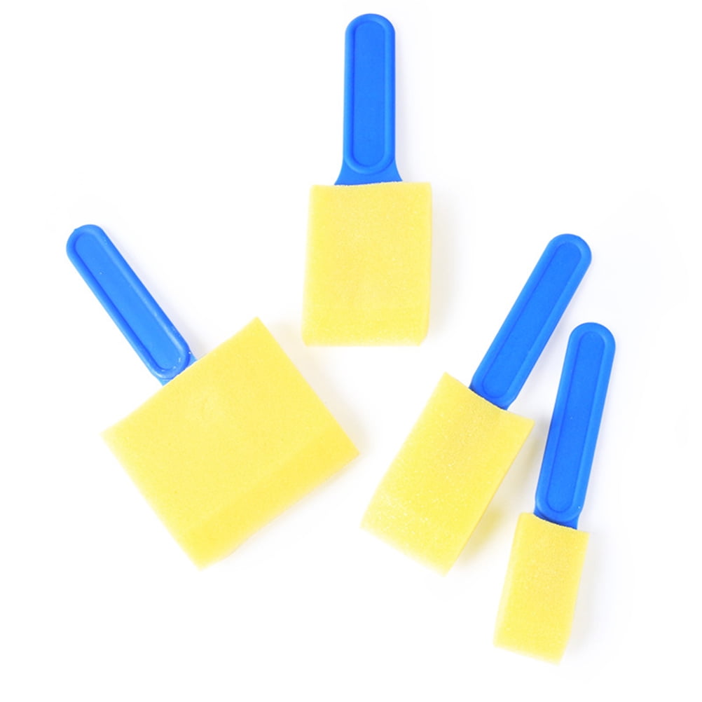 MLINS 12 Pcs Sponge Craft Graffiti Brush Painting Tools for Home DIY ...