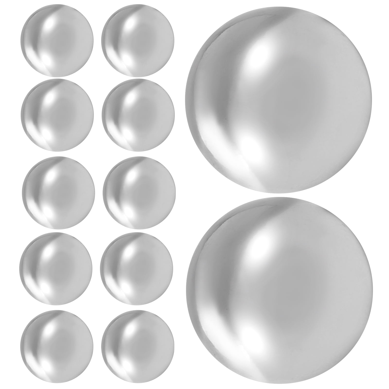 MLINS 12 Pcs Steel Balls Roller Bottle Balls Steel Bearing Balls Solid ...