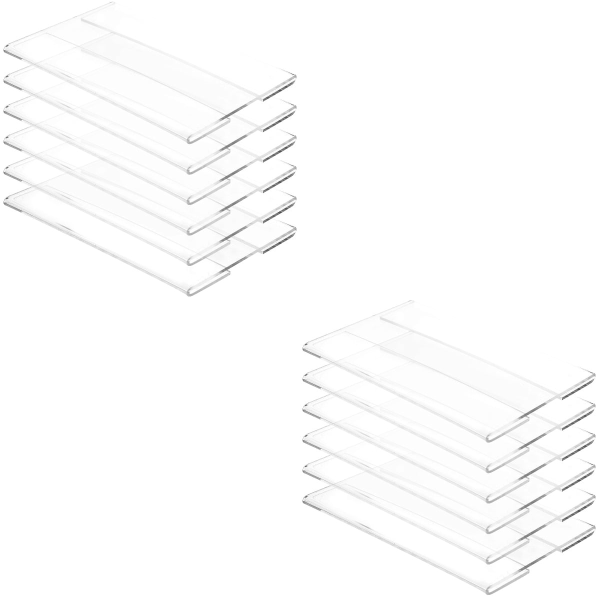 MLINS 12 Pcs Supermarket Price Tag Price Display Holder Advertising ...