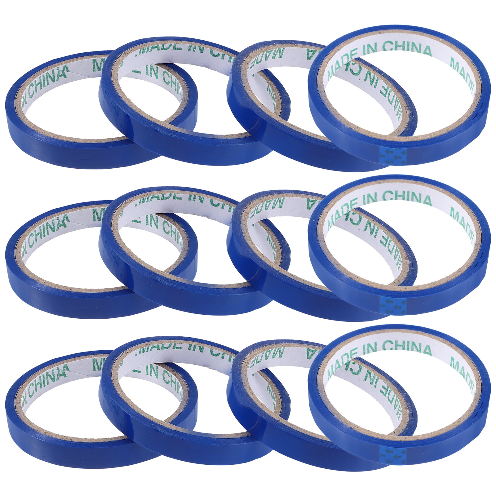 FOMIYES Bag Sealing Tying Tape Bopp Blue 12Pcs 30m Roll - Walmart.com