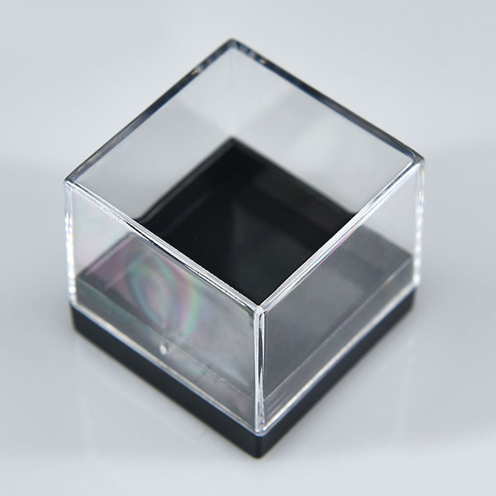 DINHEAROM Square Storage Container Sample Display Boxes Multi 12Pcs ...
