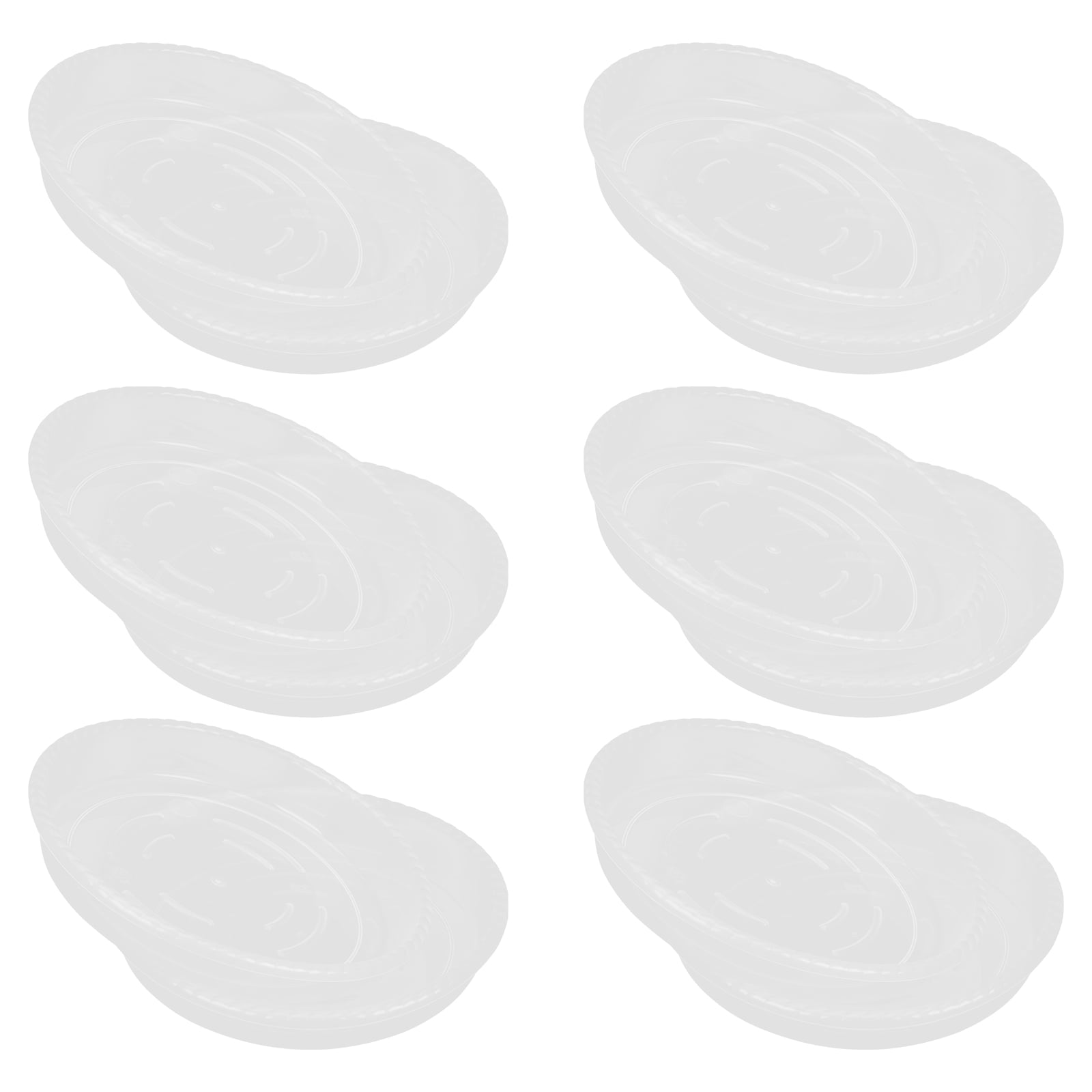 MLINS 12 Pcs under Plant Saucer Houseplant Flower Pot Chassis Plates ...