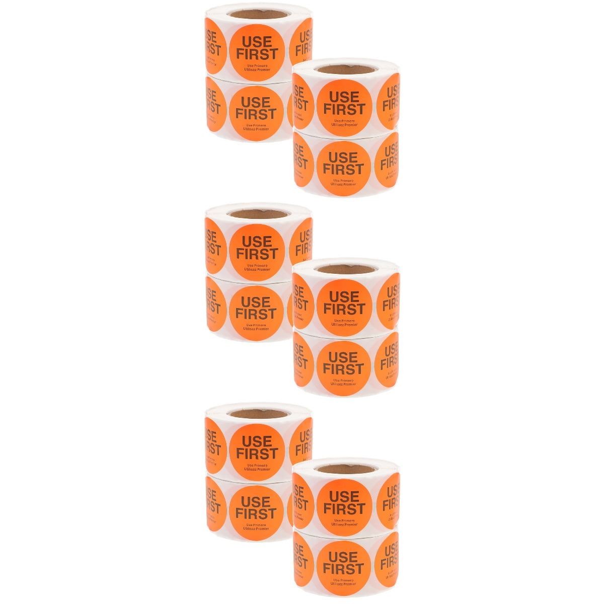 MLINS 12 Rolls of Adhesive Use First Inventory Labels Use First ...