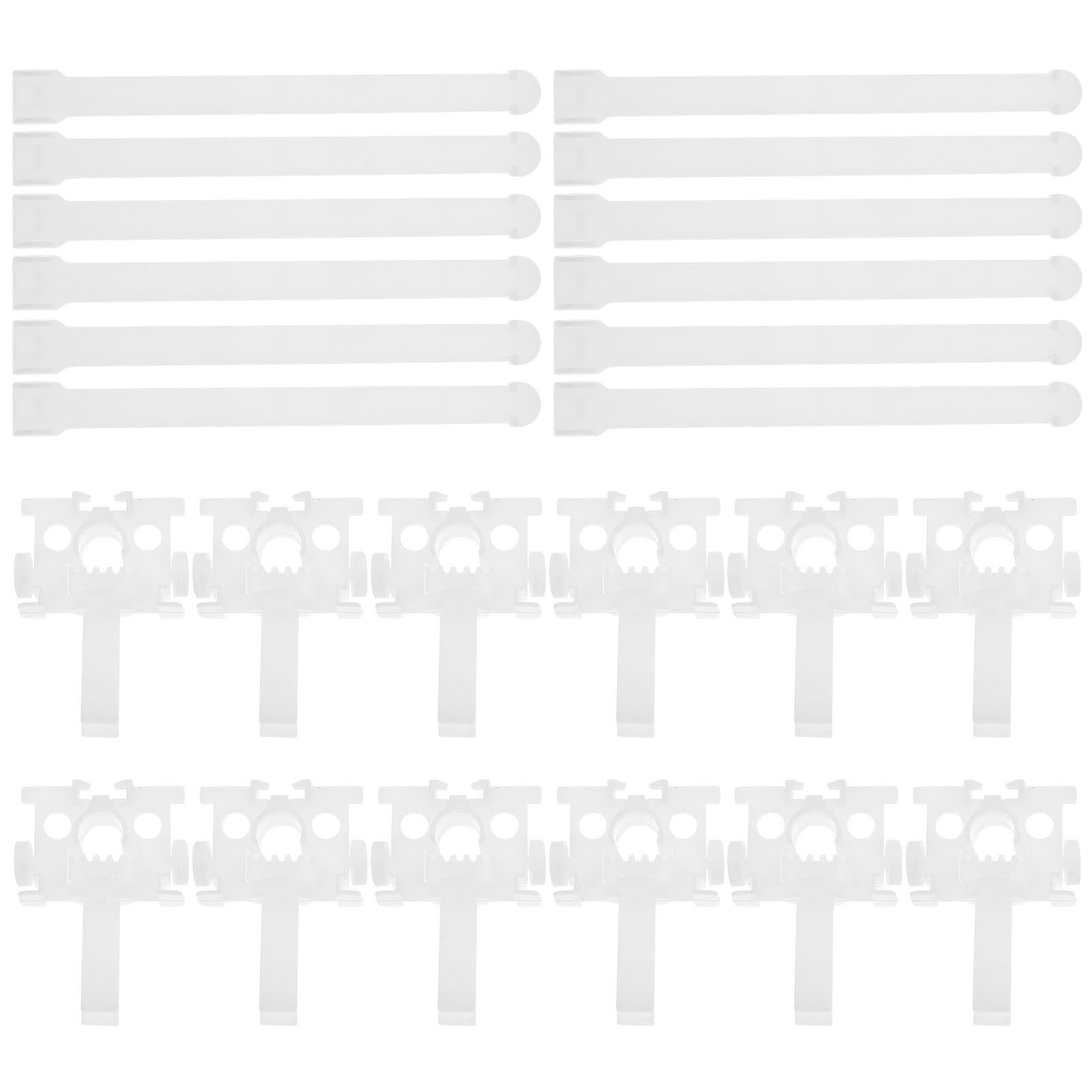 MLINS 12 Sets Vertical Blind Carrier Replacement Clip Slats Blinds ...