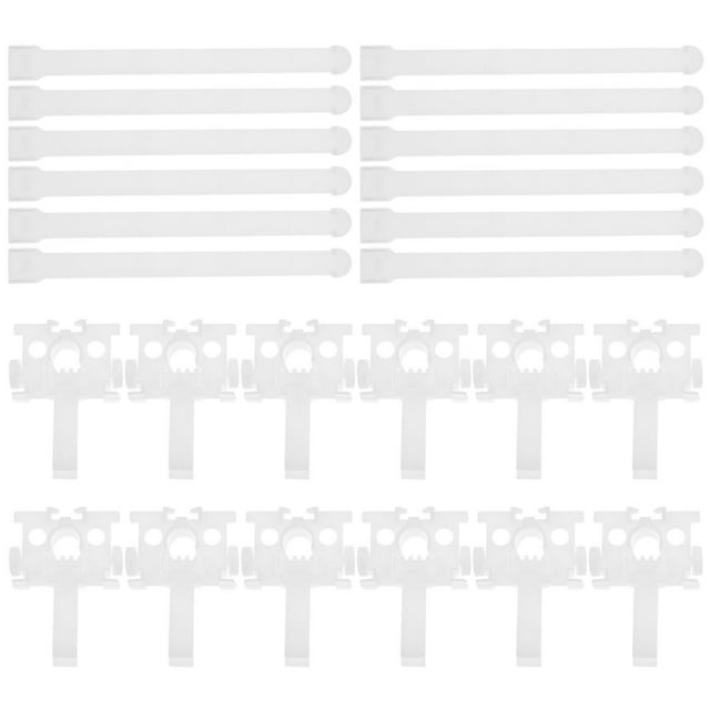 MLINS 12 Sets Vertical Blind Carrier Replacement Clip Slats Blinds ...