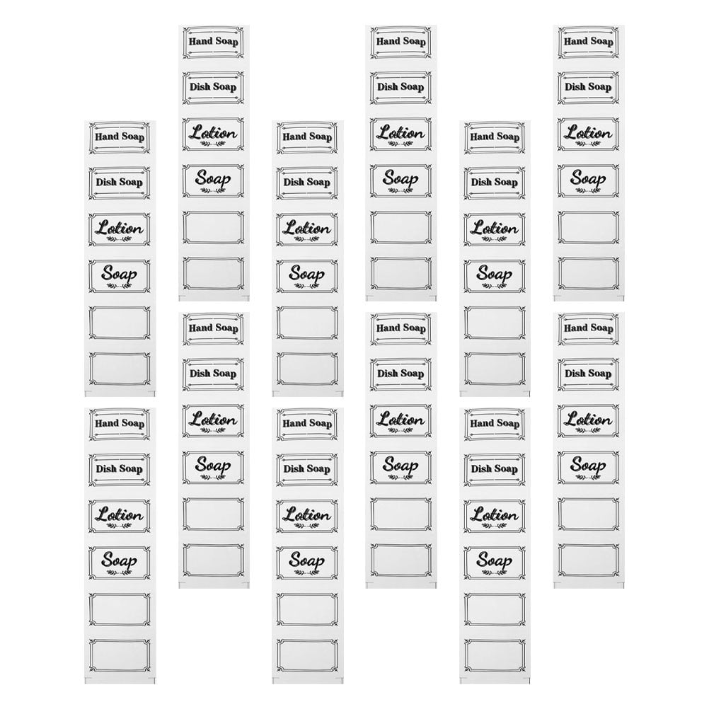 MLINS 12 Sheets Hot Pot Enamel Cup Bottle Label Sticker - Walmart.com