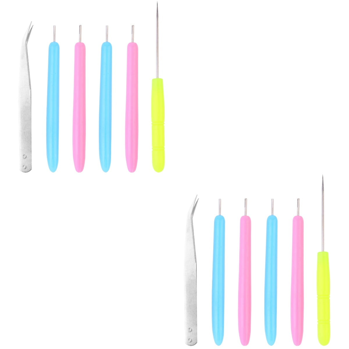 MLINS 12 pcs DIY Paper Quilling Kit Rolling Pens with Piercer and ...