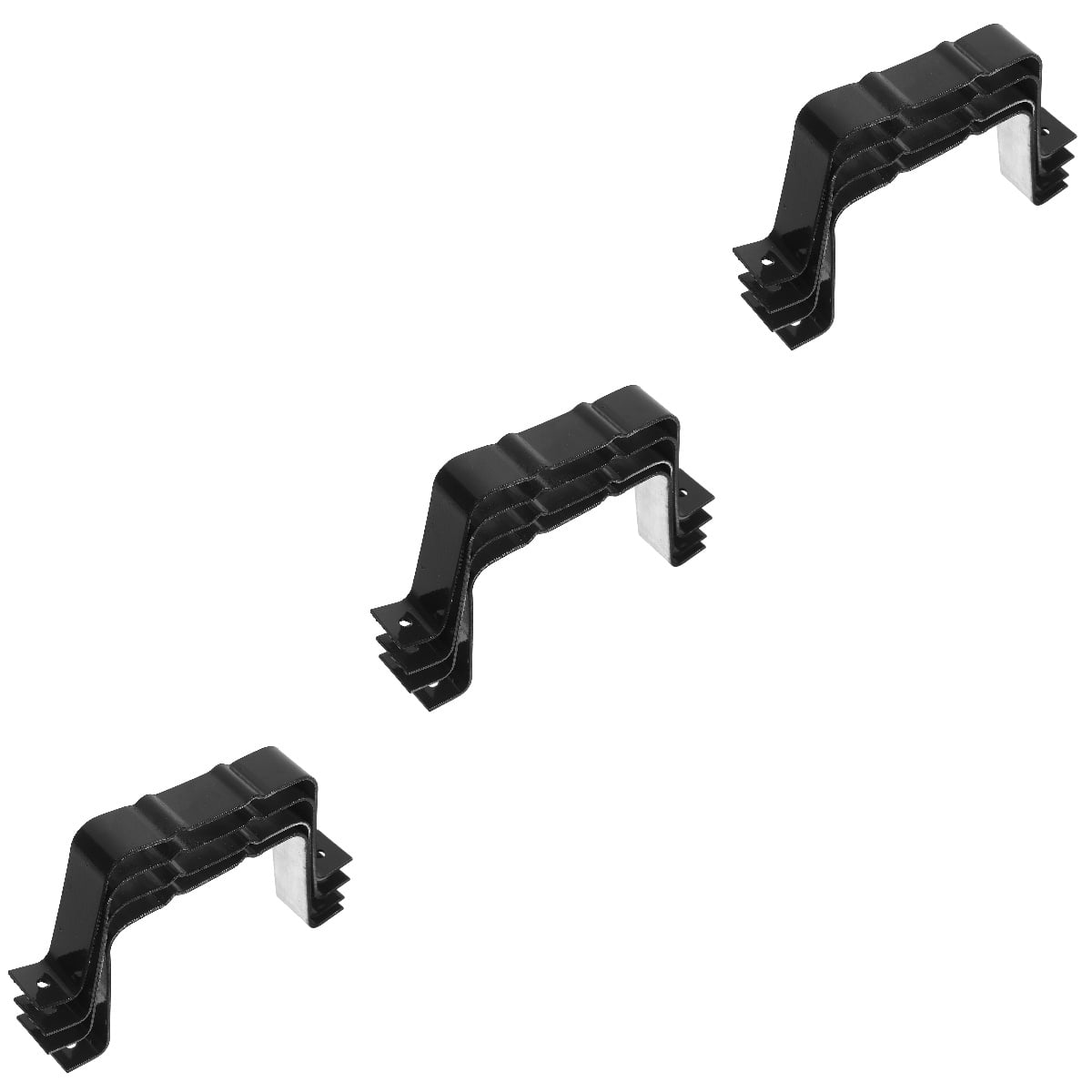MLINS 12 pcs Downspout Straps Downspout Leading Straps Aluminum Alloy ...