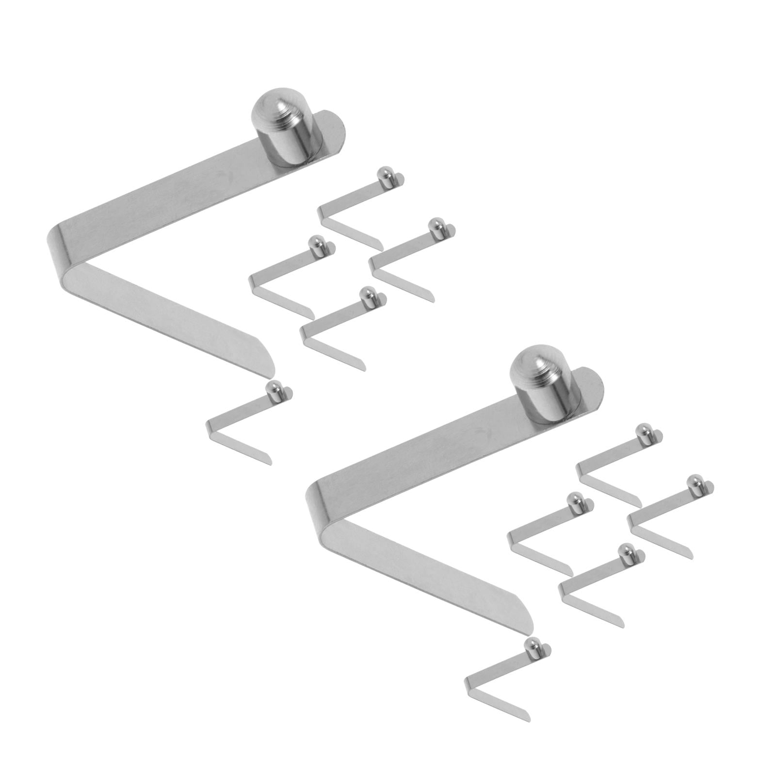 MLINS 12 pcs Easy-to-use Push Button Spring Clips For Telescoping Poles ...