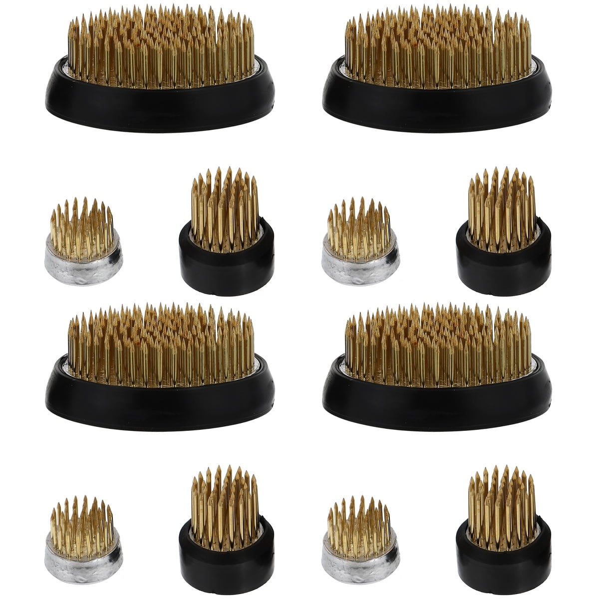 MLINS 12 pcs Flower Flower Metal Arranging Round Spiky Fixed Tools ...