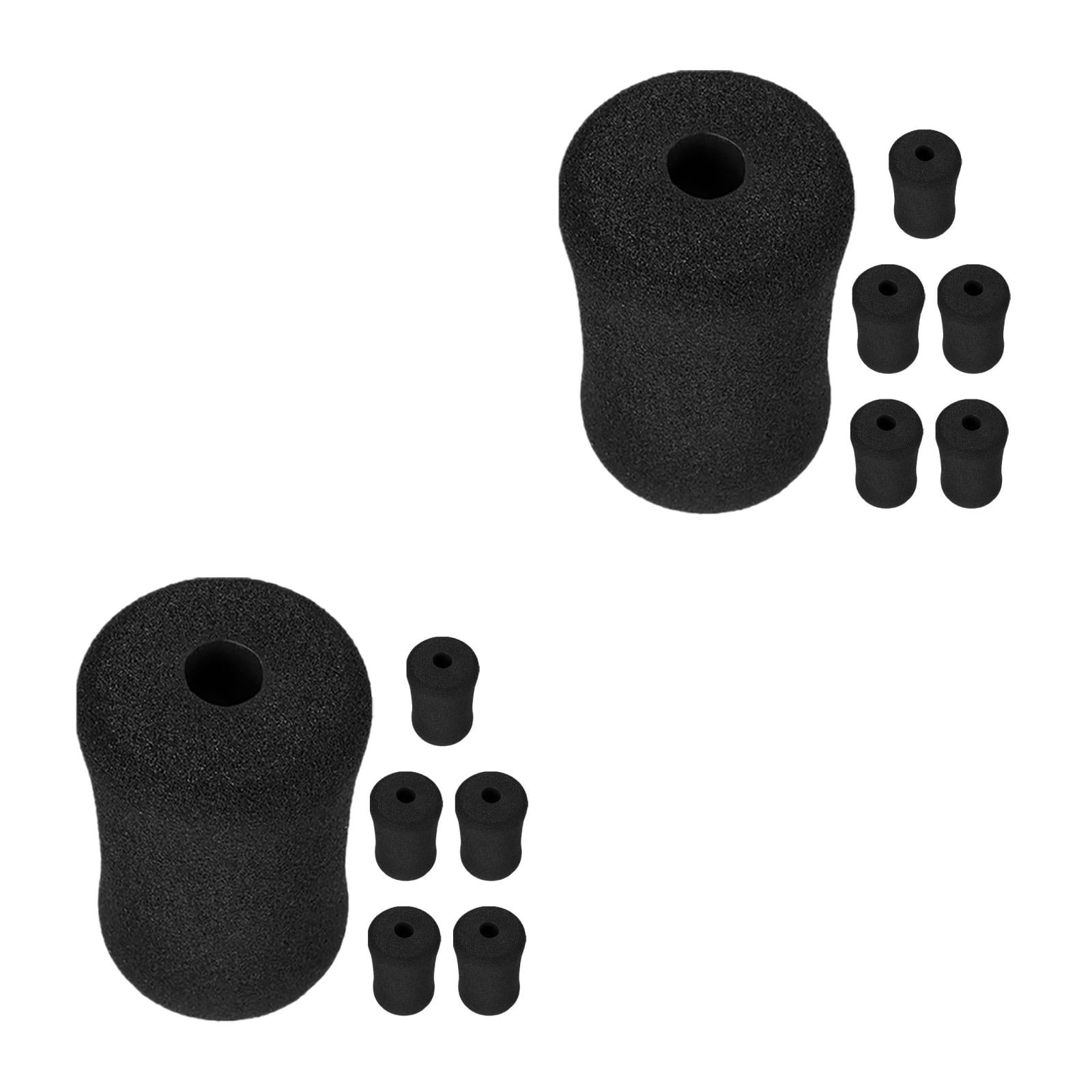 MLINS 12 pcs Foot Foam Pads Rollers Replacement Set Weight Bench Foam ...