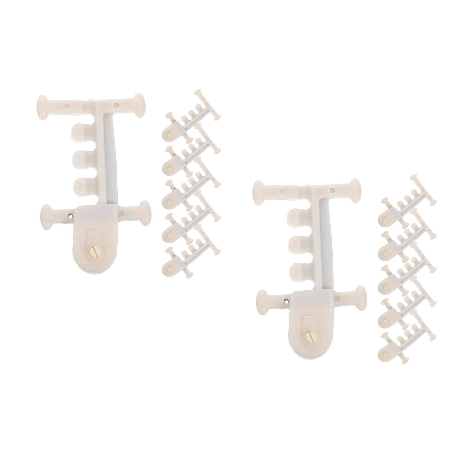 MLINS 12 pcs Greenhouse Film Clamps Air Vent Tube Clips for Greenhouse ...