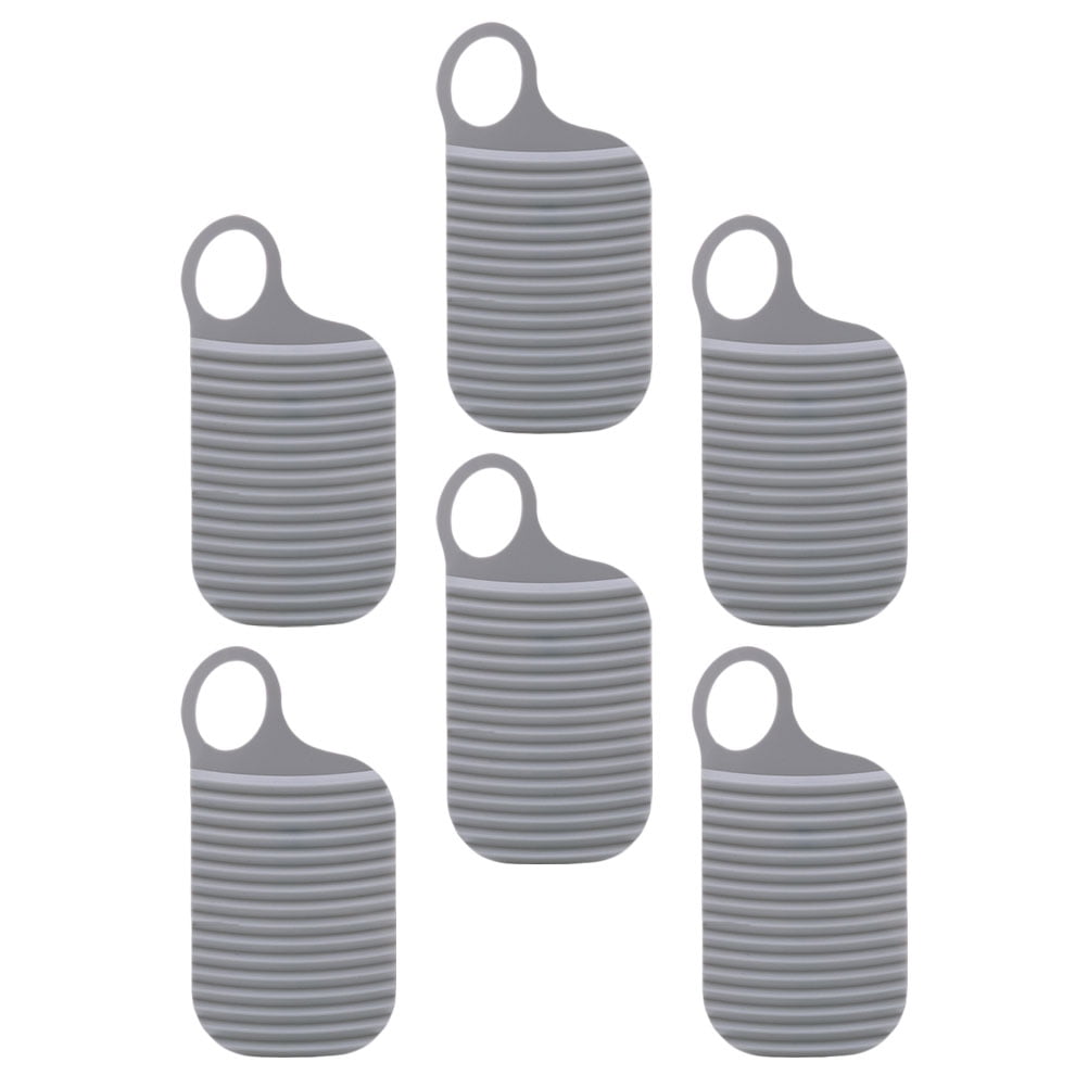 MLINS 12 pcs Hand-washed Washboard Portable Small Washboards Dual-sided ...