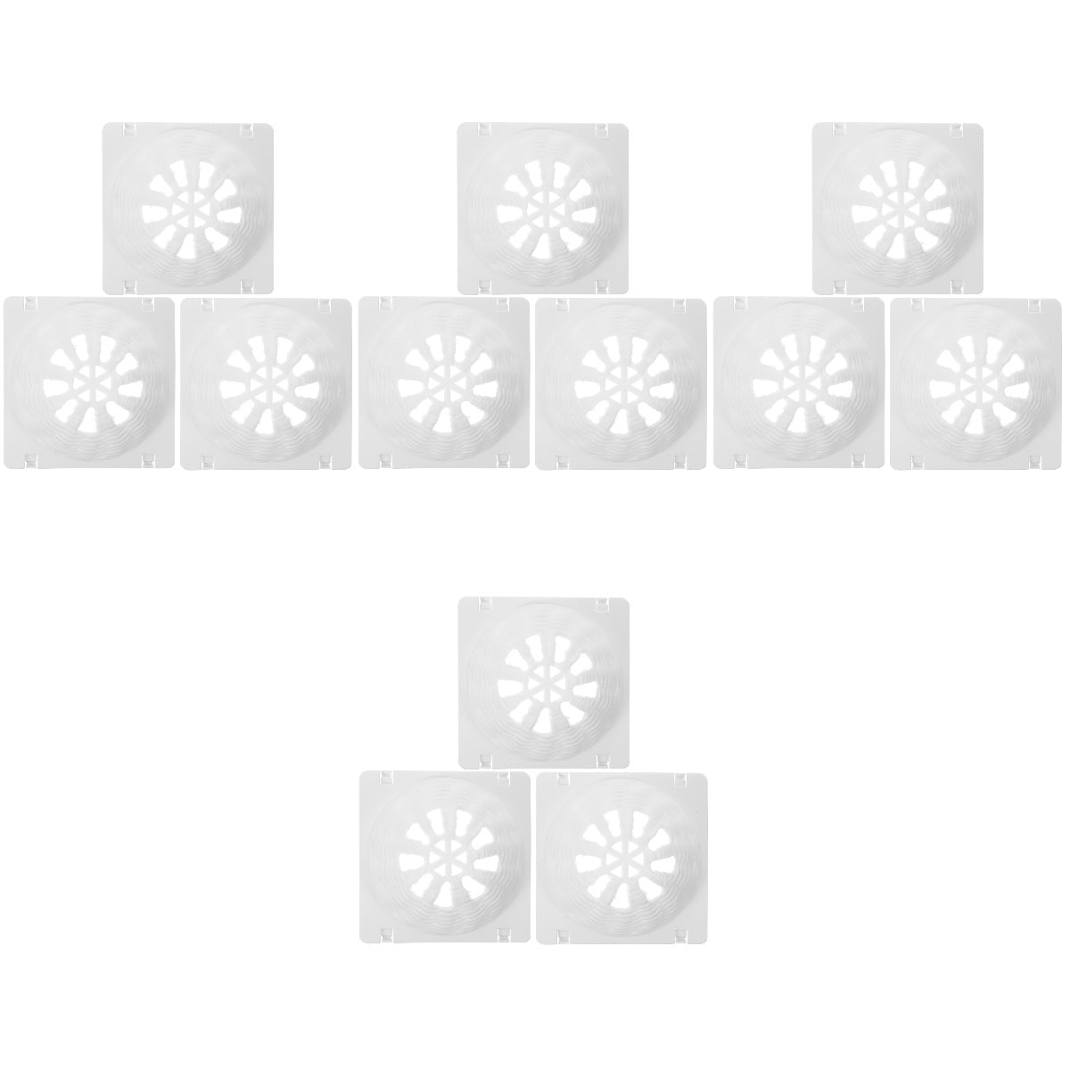 MLINS 12 pcs Plastic Hollow Hanging Cage Nest Covers Birds Breeding ...