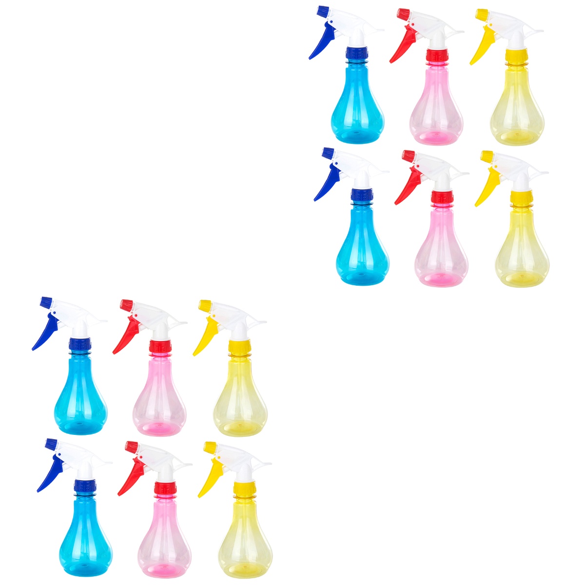 MLINS 12 pcs Portable Empty Spray Bottle Creative Flowers Plants Water ...