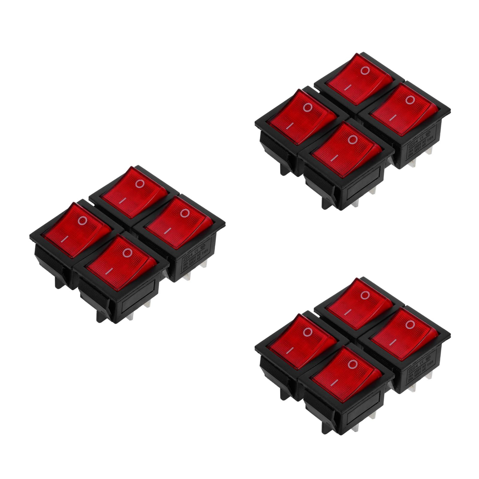 MLINS 12 pcs Reliable Engine Toggle Switch Petrol Generator Switches ...