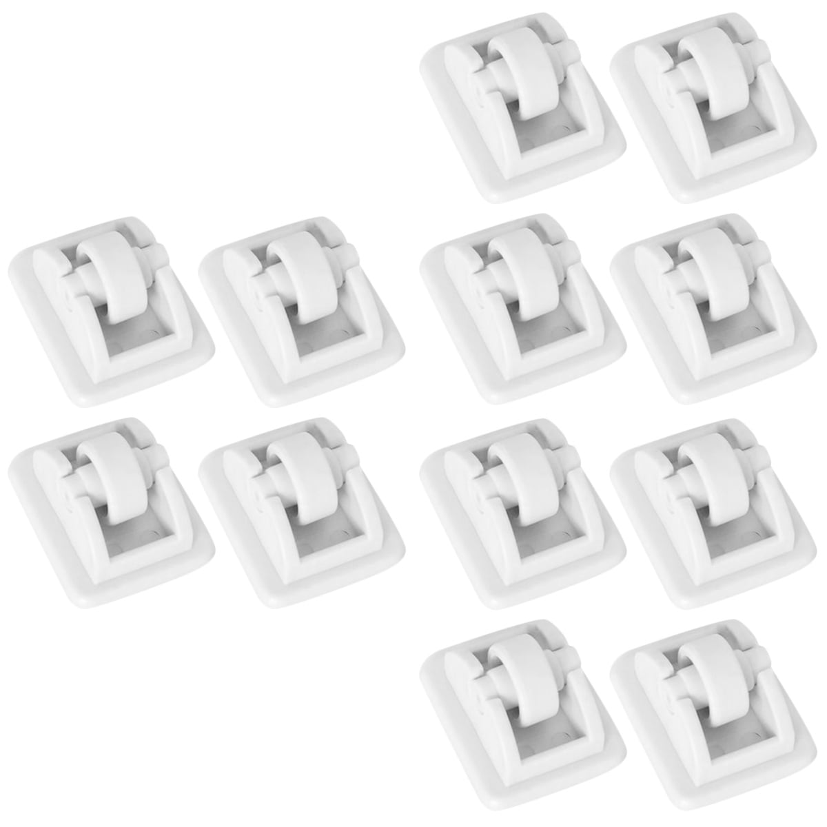 MLINS 12 pcs Small Caster Wheels Adhesive Casters Storage Container ...