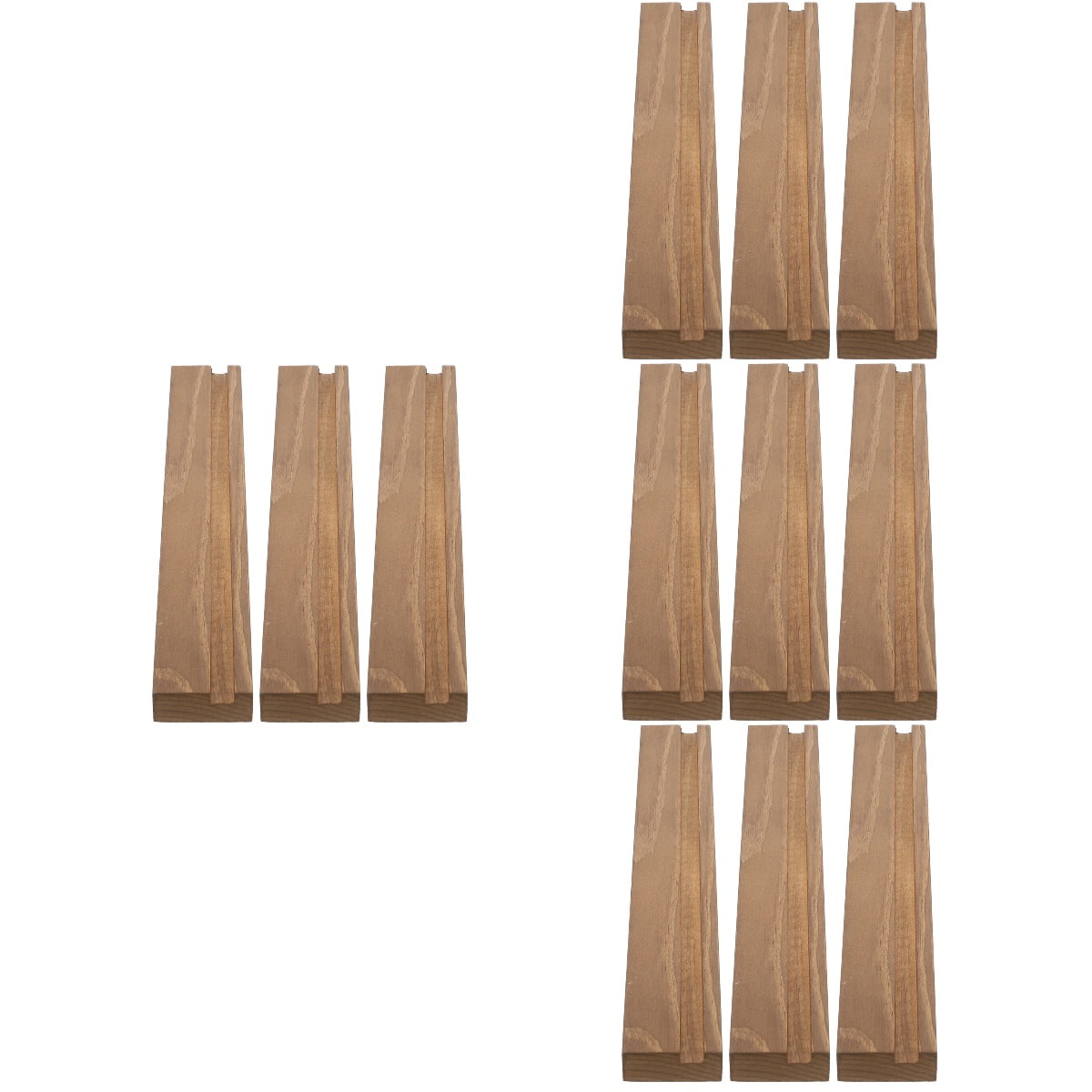 MLINS 12 pcs Wooden Vinyl Record Display Mounted Vinyl Record Bracket ...