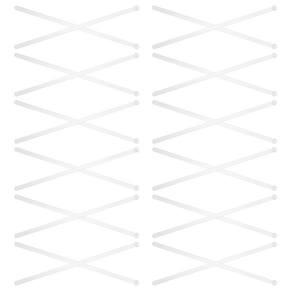 MLINS Clear Disposable Stir Sticks for Coffee and Beverages Made of ...