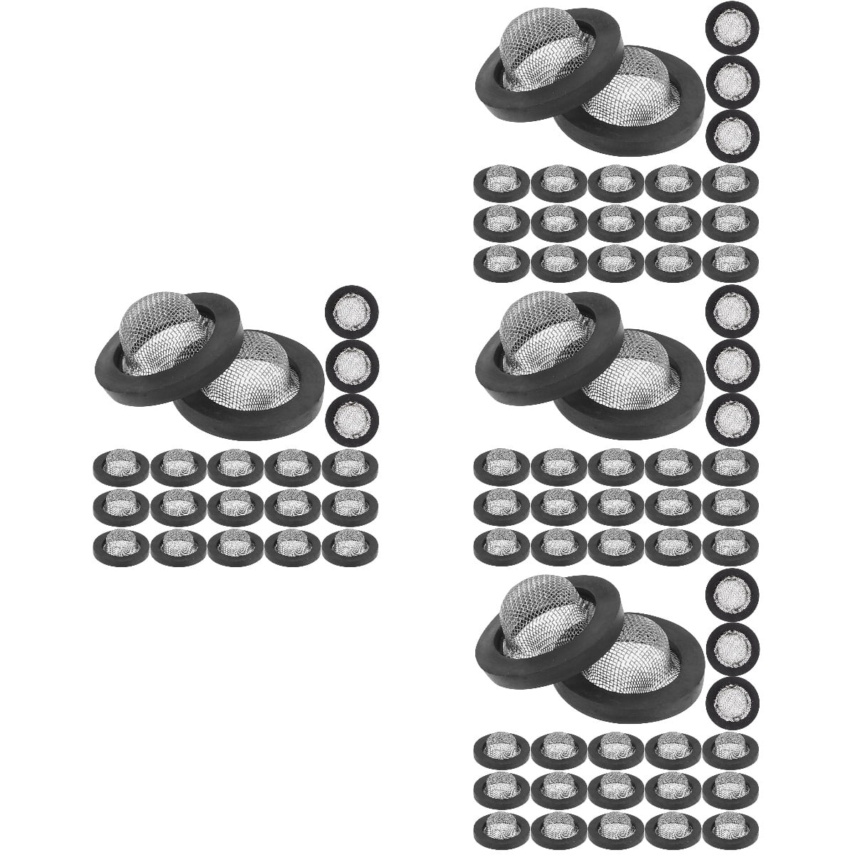 MLINS 120 pcs Hose Washer 1/2 Inch Inlet Hose Coupling With Strainer ...