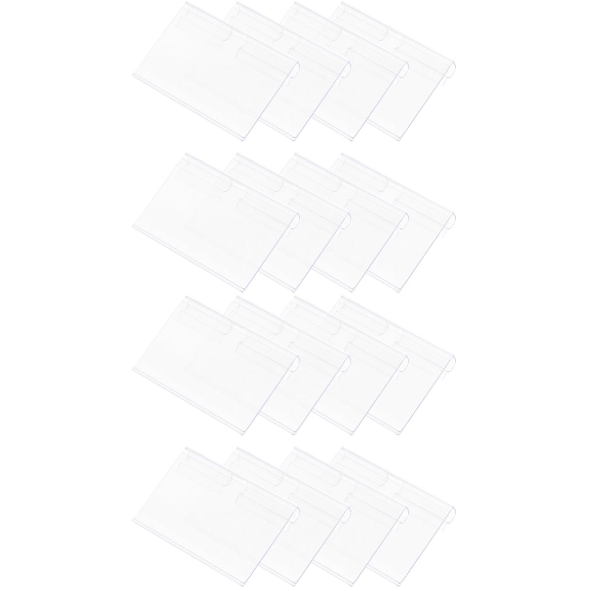MLINS 120 pcs Supermarket Price Tag Price Display Holder Retail Shelf ...