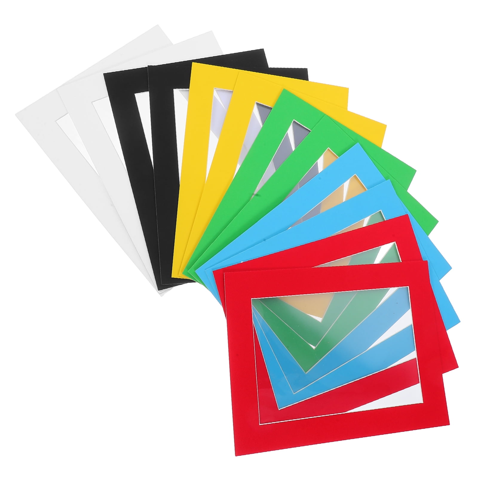 MLINS 12PCS Kids Art Frames with Cardboard DIY Photo Display Frames ...