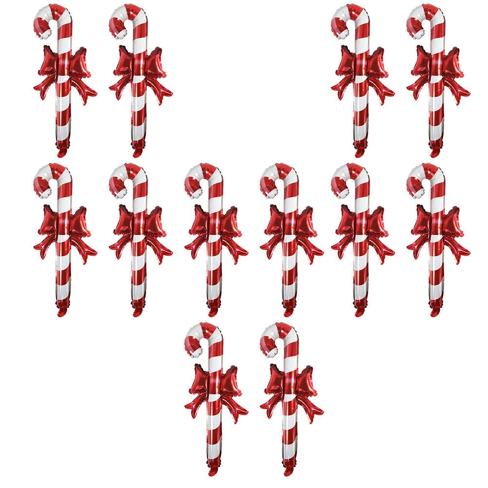 MLINS 12Pcs Festive Xmas Handheld Balloon Decor Creative Kids ...