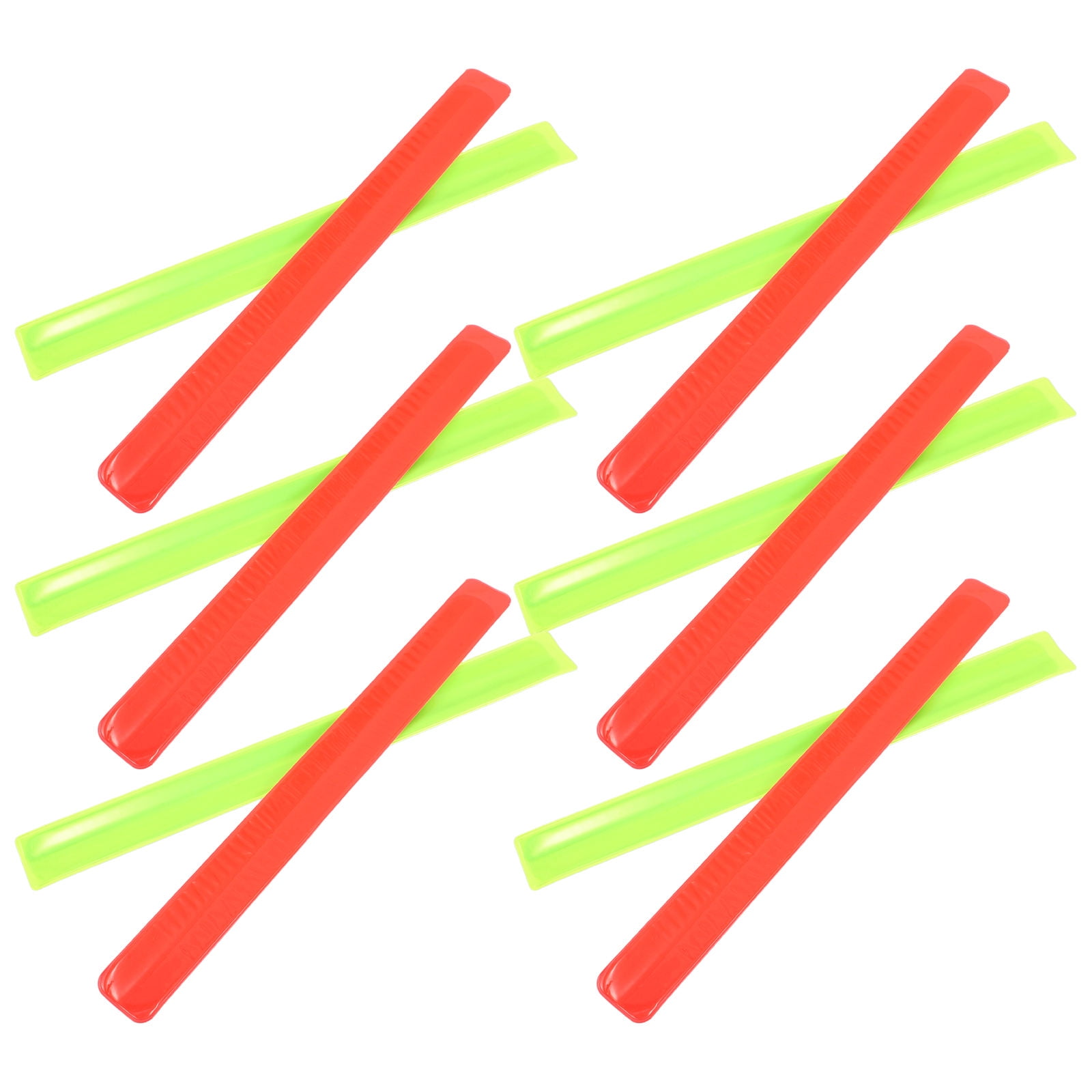 MLINS 12Pcs High Visibility Reflective Snap Bands For Urban Cycling And ...