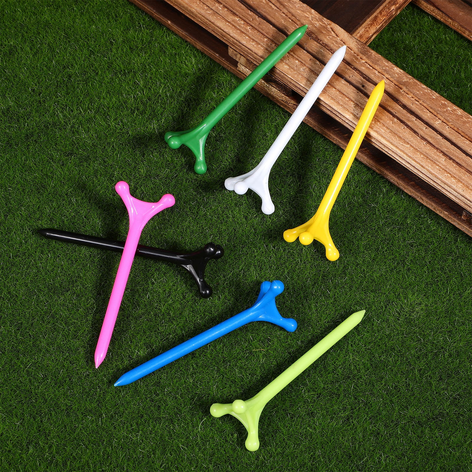 AURARMLET Golf Tee Sets Assorted Color 12Pcs 3.14X1.02X1.02In - Walmart.com